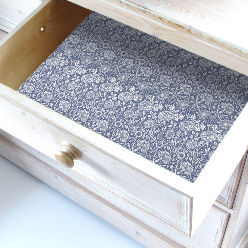 SIMPLY DRAWER LINERS | LAVENDER SCENTED Drawer Liners in BLUE William ...